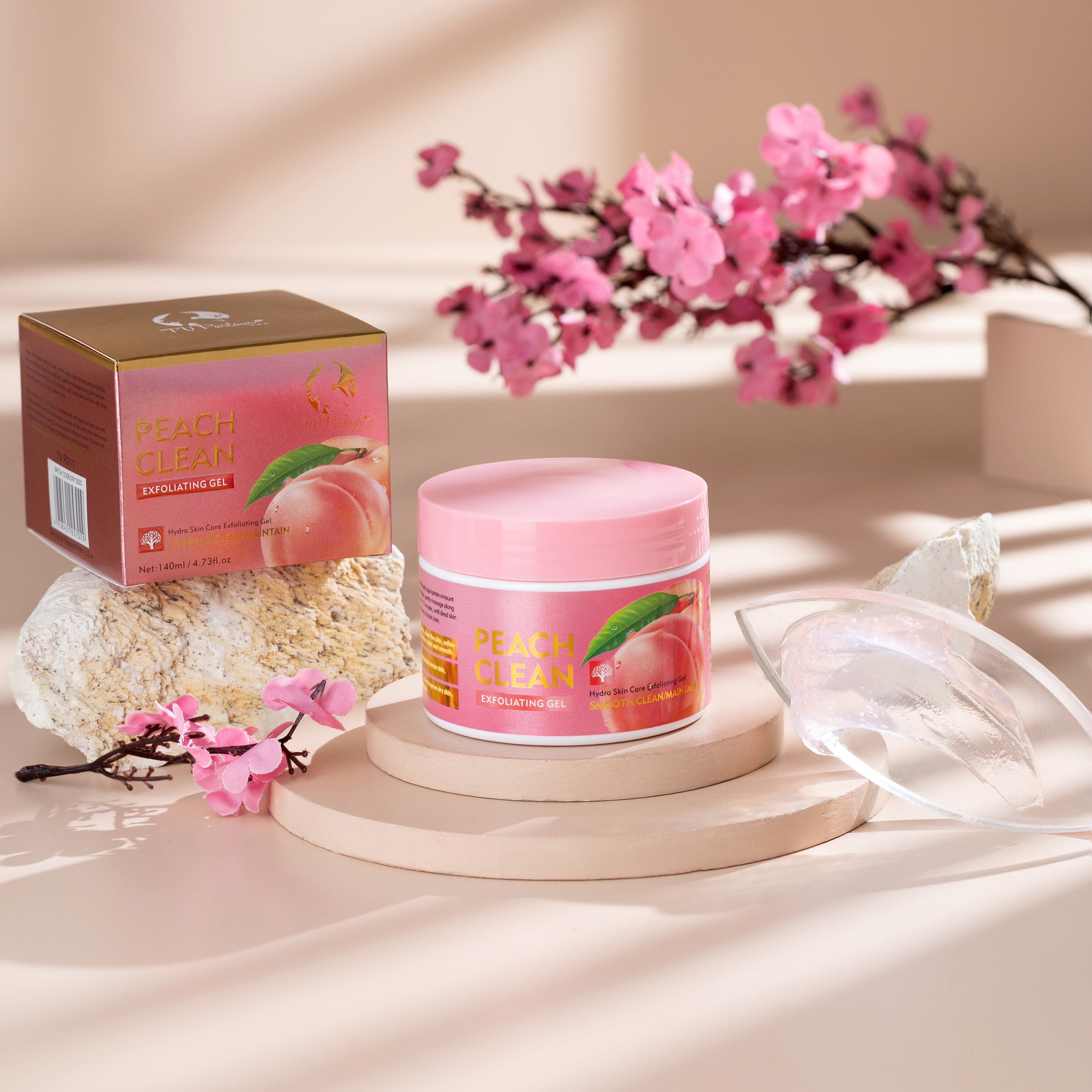 Tv Parlour PEACH EXFOLIATING GEL – Manmohni