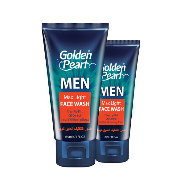 Golden Pearl Men Max Light Face Wash – Manmohni